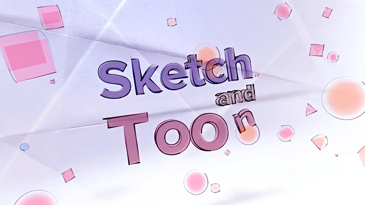 Procedural text animation in Cinema 4D with Sketch and Toon rendering ...